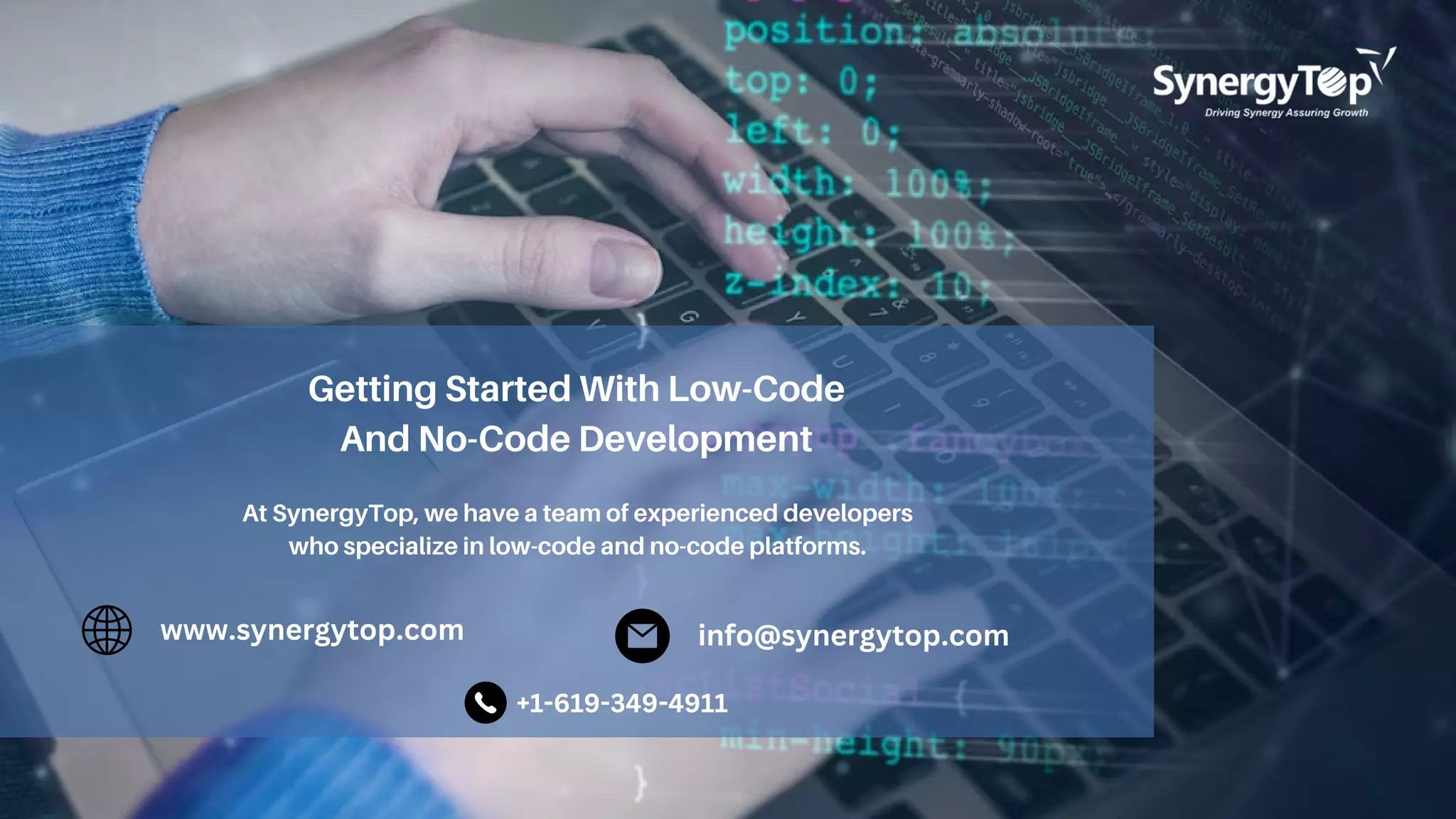The Rise Of Low-Code And No-Code Platforms And Its Future | SynergyTop | PDF
