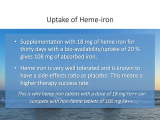 Why low dose is more efficient than high-dose when it comes to iron | PPT