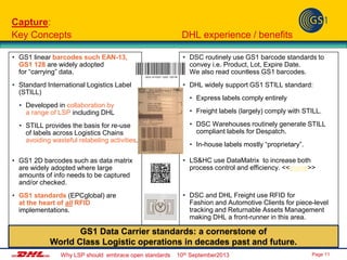 Why Logistic Service Providers should embrace standardisation | PPT