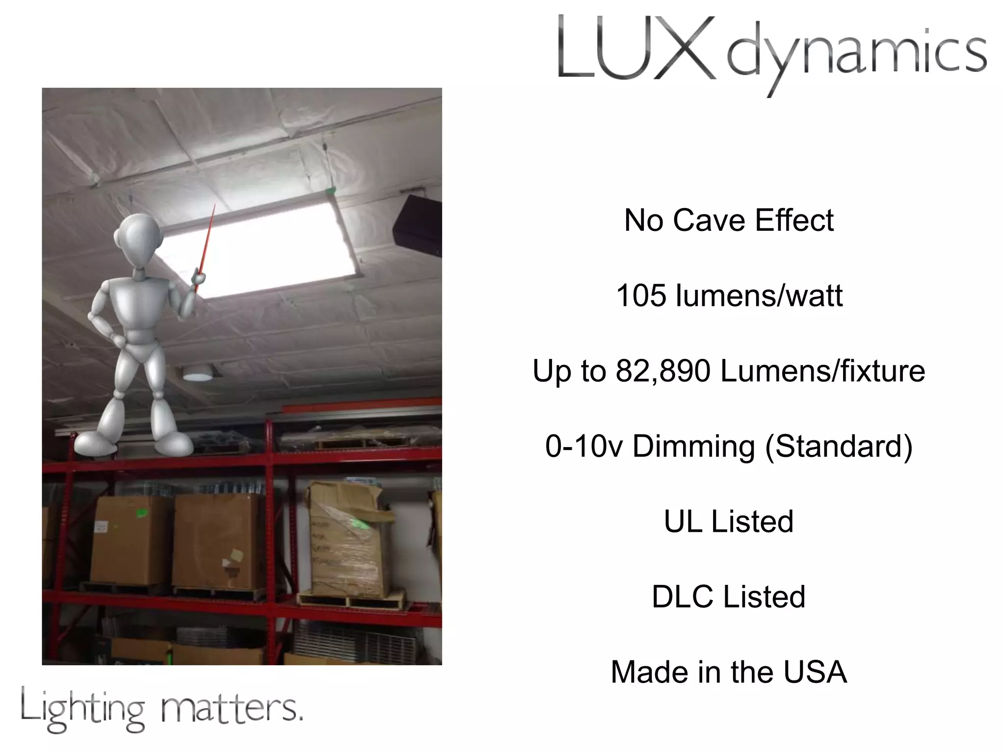 Why LUX dynamics LED | PPTX