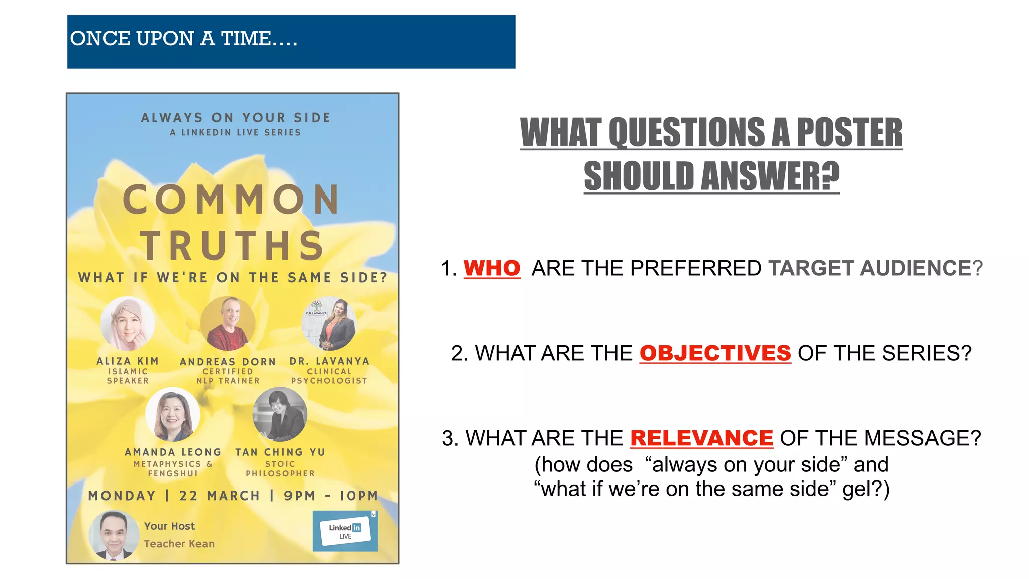 Start With Why Principle for Designing Posters | PPT