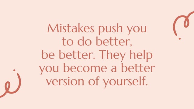 Why making mistakes is important in life | PDF