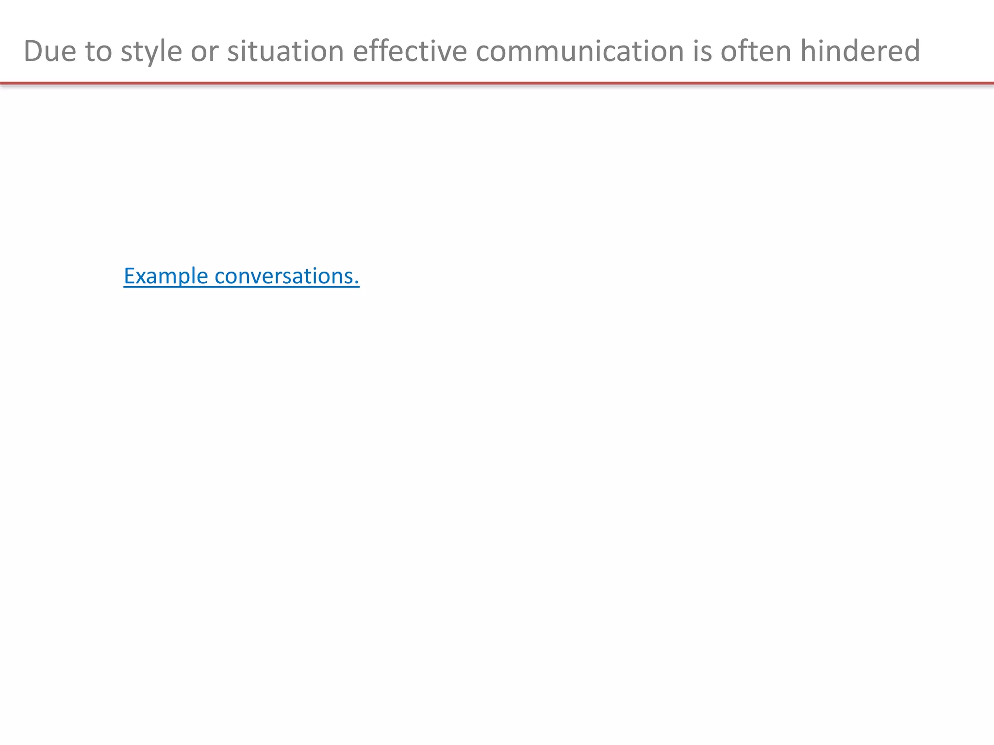 How to communicate effectively? People styles at work! | PPT