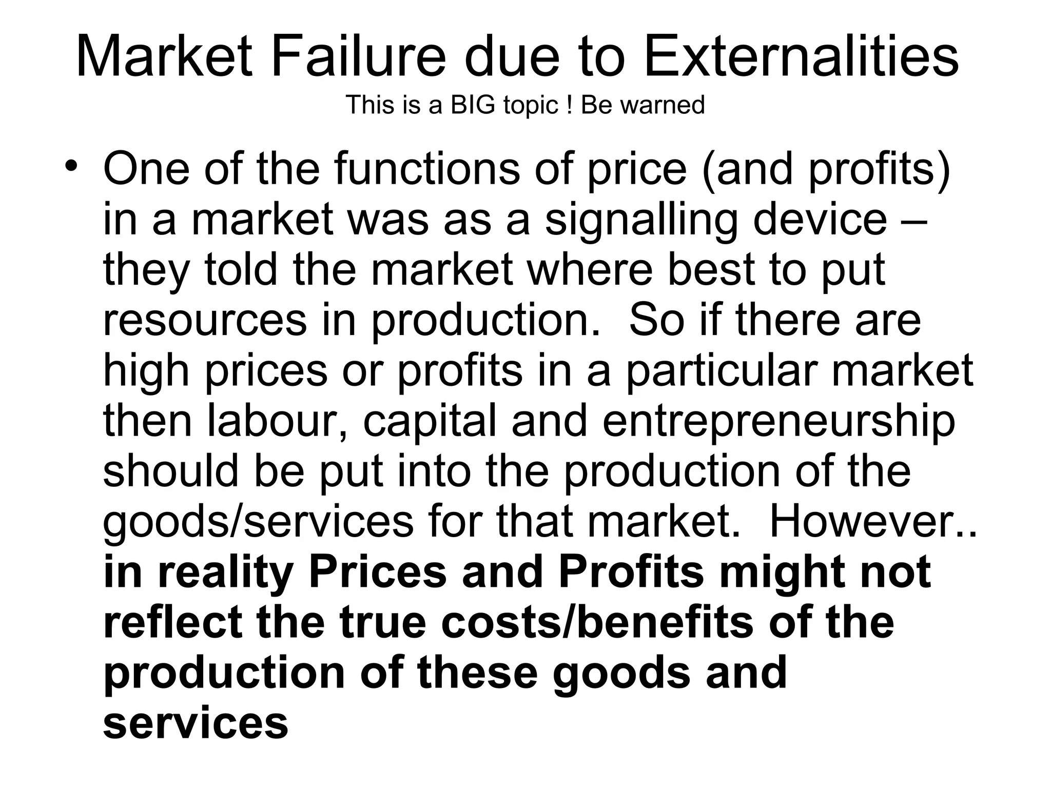 Why markets fail | PPT