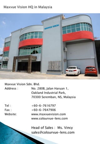 You own brand contact lenses from Maxvue Vision | PDF | Skin Care | Beauty