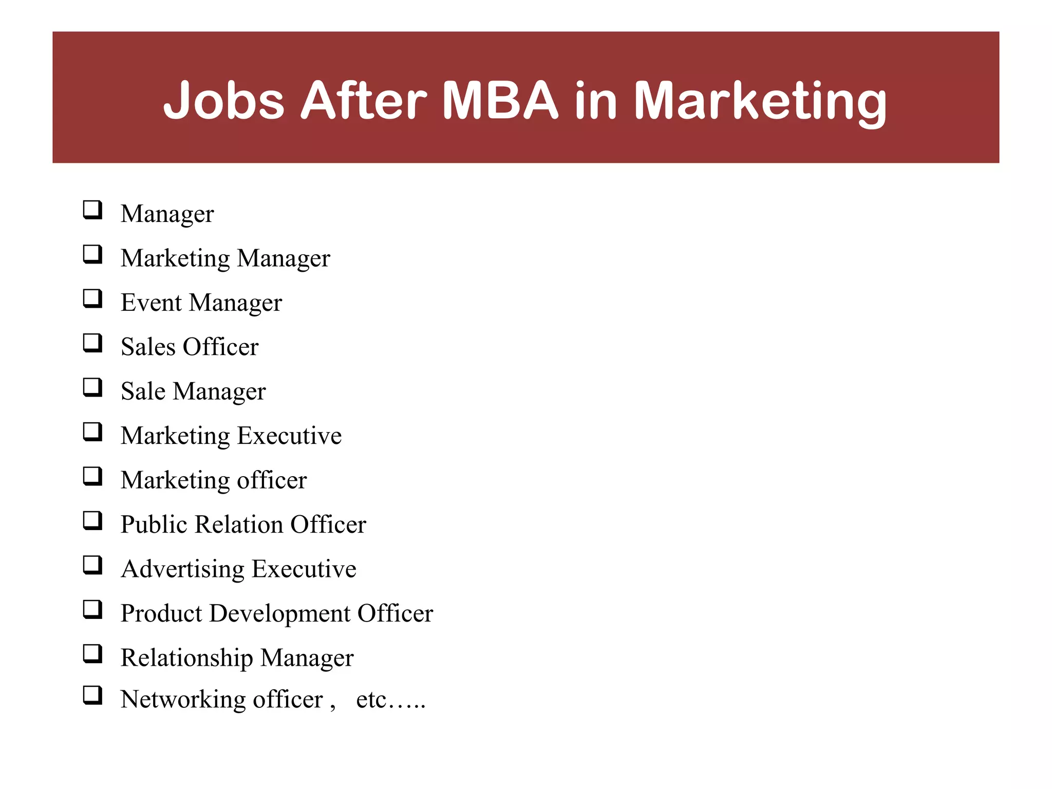 Why mba presentation | PPT