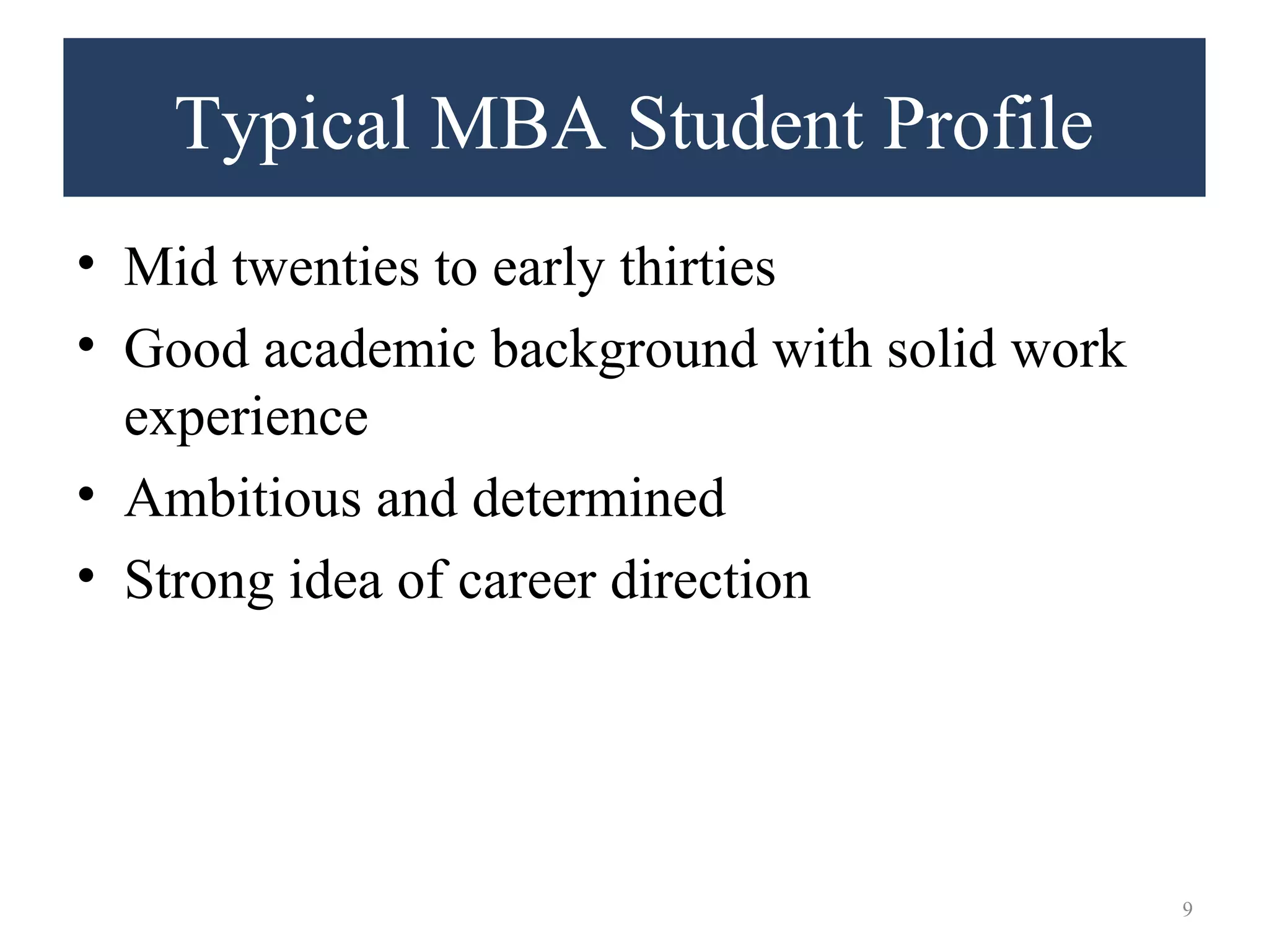 Why mba presentation | PPT