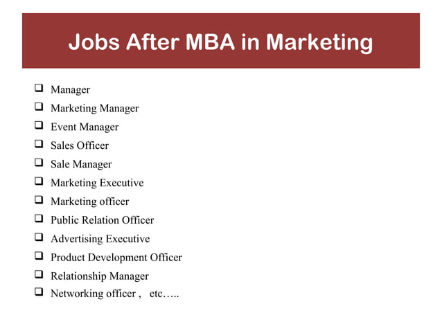 Why mba presentation | PPT