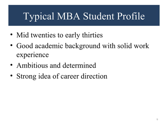 Why mba presentation | PPT