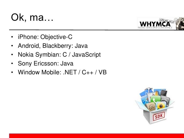 Whymca Sviluppare Applicazioni Mobile Native In Html E Javascript