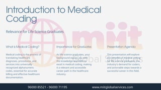 Why Medical Coding Is a Smart Career Choice for Life Science Graduates ...
