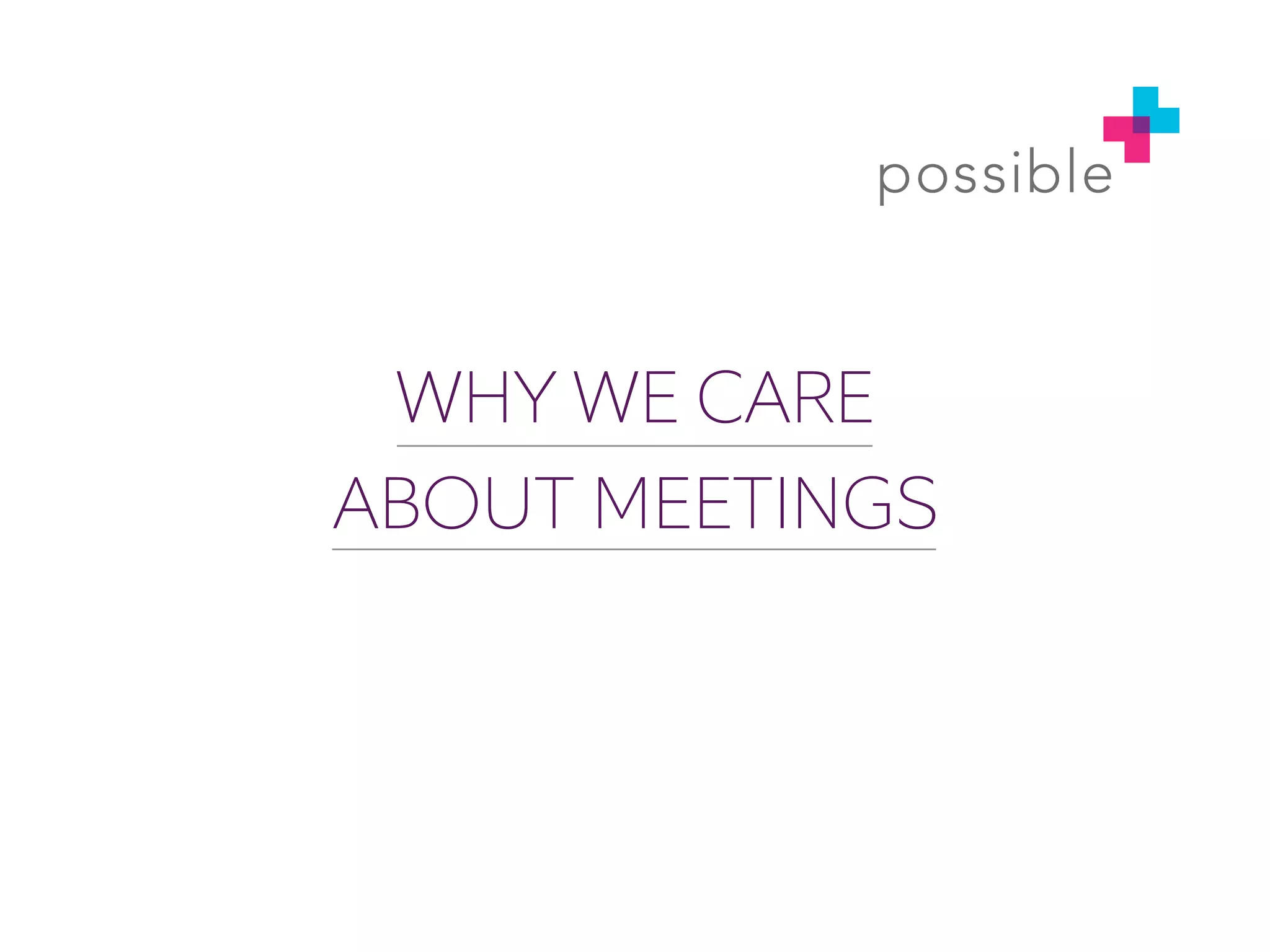 Why Meetings Matter | PDF