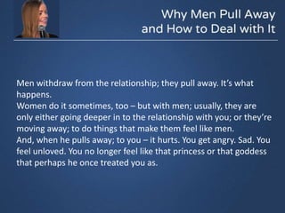 Why men pull away and how to deal with it | PPTX
