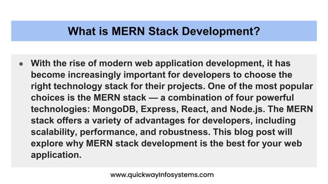 Why MERN Stack Development Is the Best Choice For Your Web Application.pptx