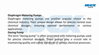 Why Metering Pumps is So Useful in Chemical Industry.pdf