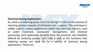 Why Metering Pumps is So Useful in Chemical Industry.pdf