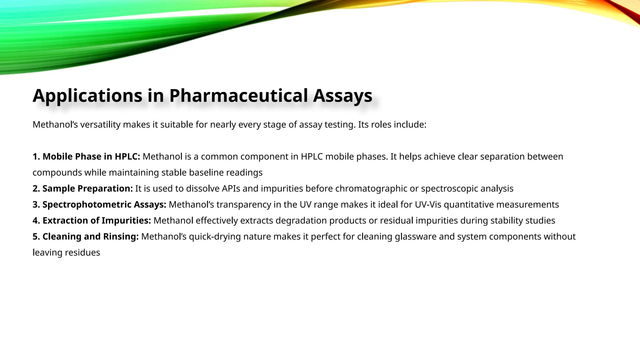 Critical Role of Methanol in Freeze-Drying Systems | PPTX