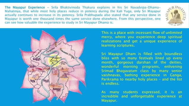 Why Mayapur Institute? | PPTX