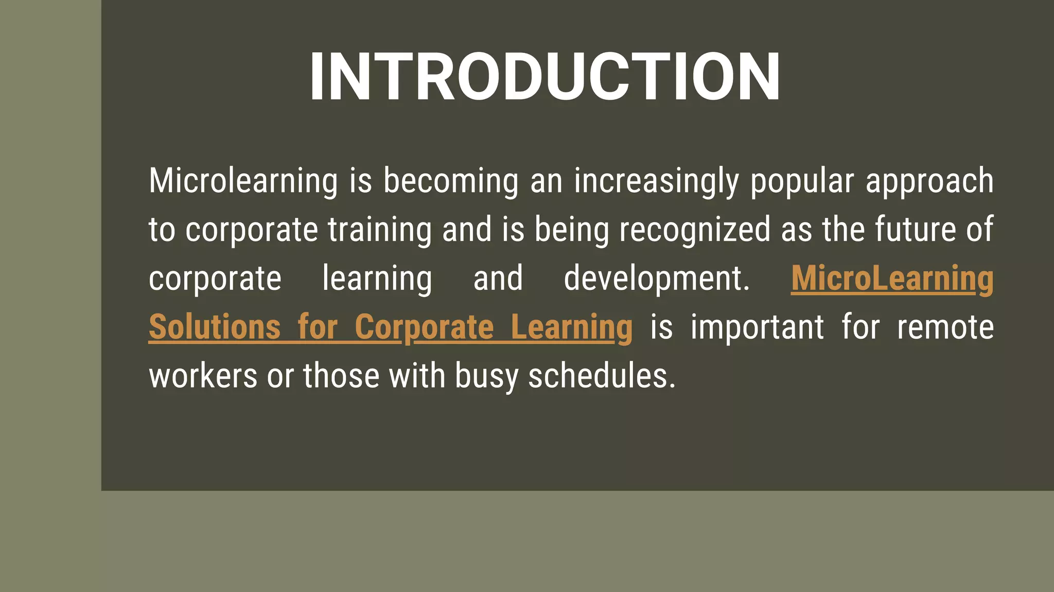WHY MICROLEARNING ARE THE FUTURE OF CORPORATE TRAINING? | PDF