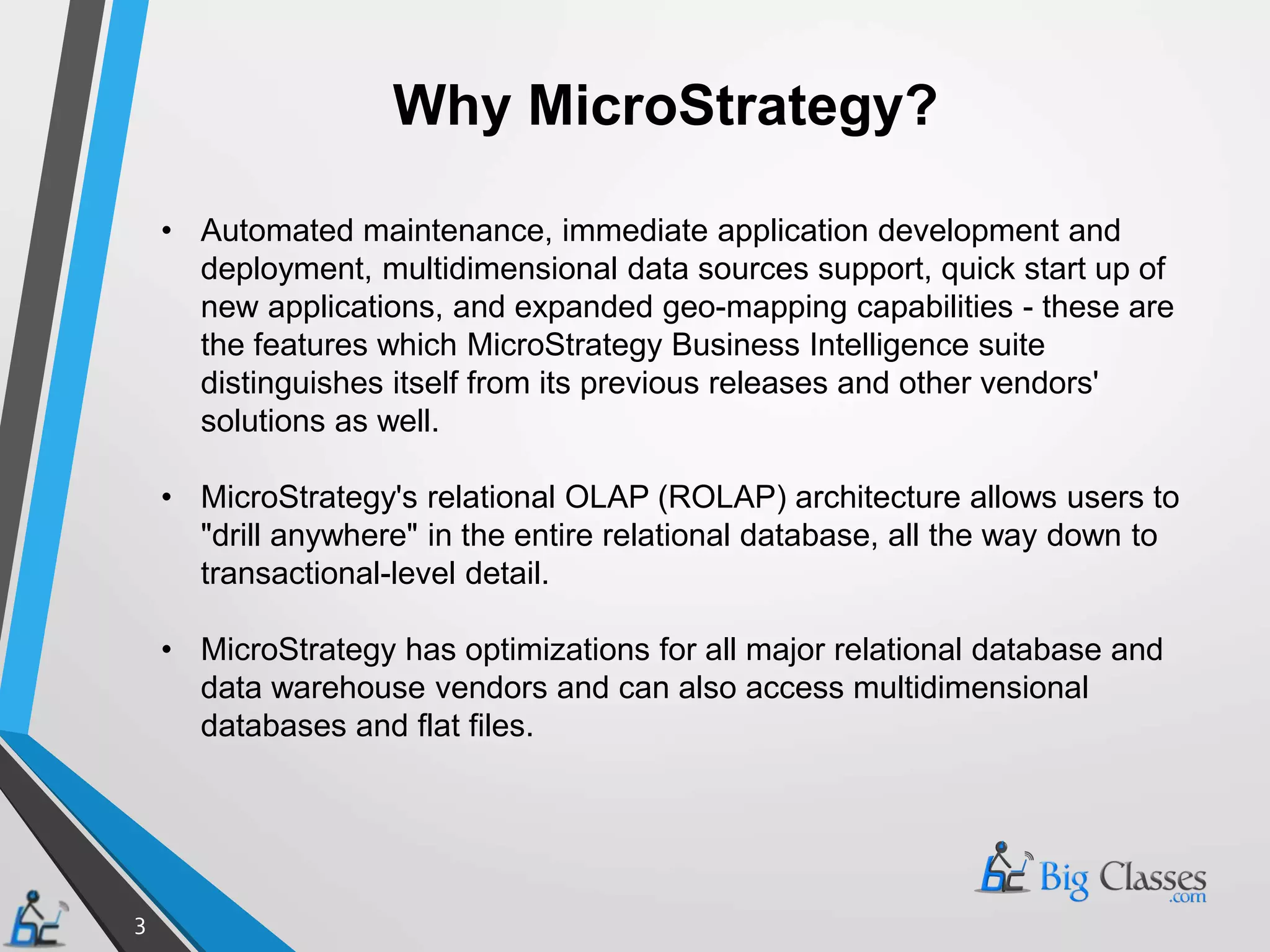 Why MicroStrategy | PPTX