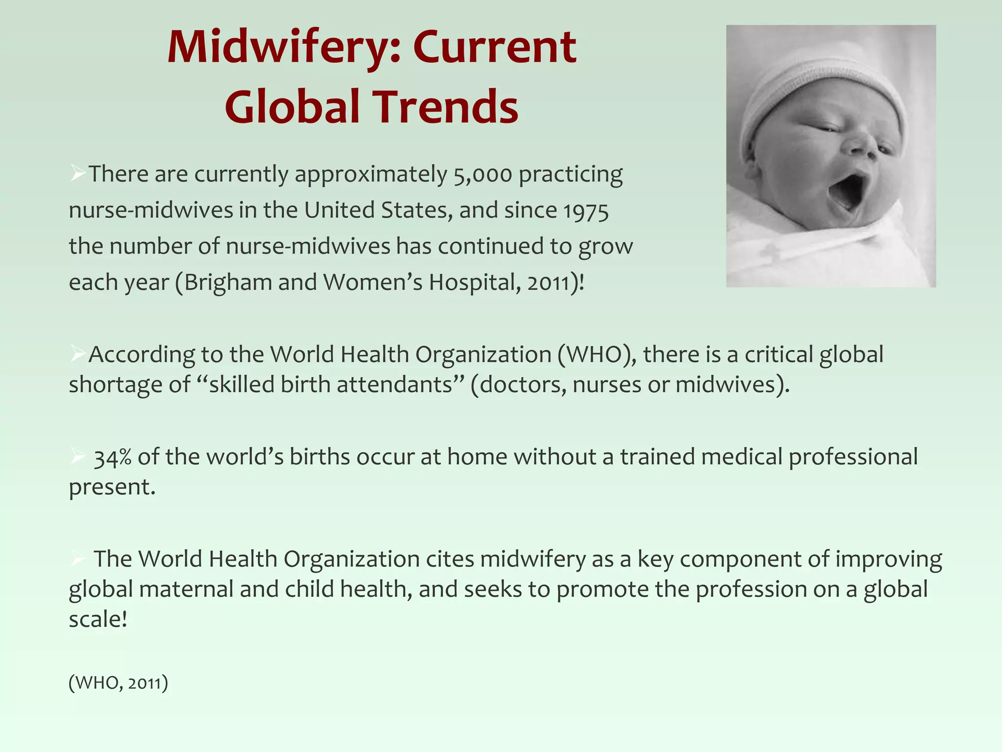 Why Midwifery? Childbirth Choices | PPTX