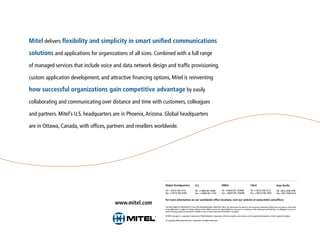 Why Mitel | PPT