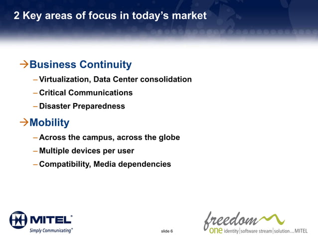Why Mitel | PPT