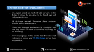 Why Mobile App Should Upgrade to UX/UI Design? | PPT