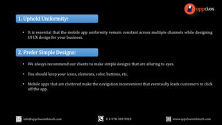 Why Mobile App Should Upgrade to UX/UI Design? | PPT