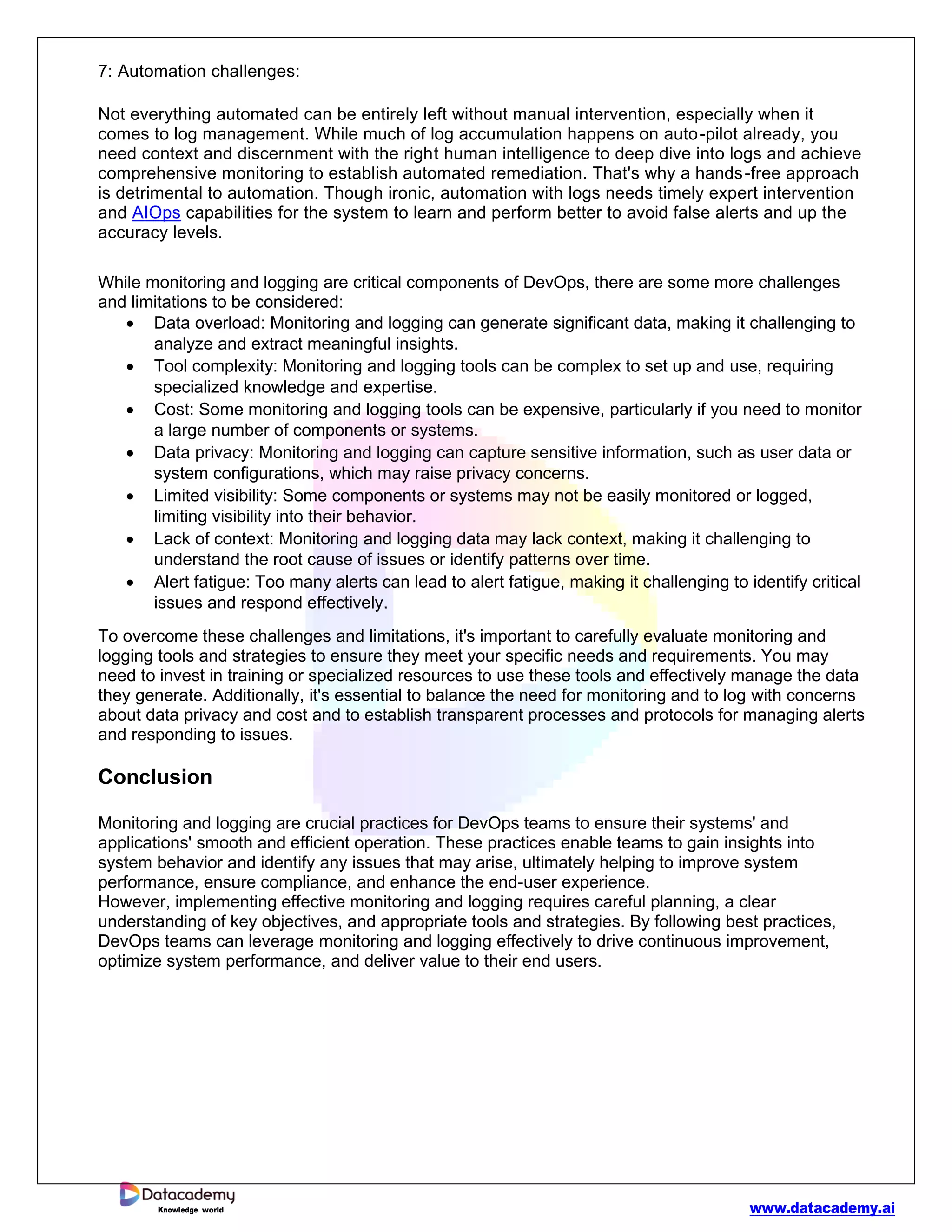 Why Monitoring and Logging are Important in DevOps.pdf