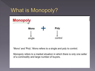 Why monopoly is considered a market failure? | PPTX | Business ...