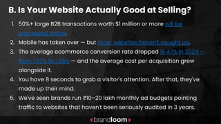 How to Stop Losing Sales on Your Website: Fix the 5 Revenue Leaks | PDF