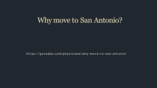 Why move to san antonio | PPT
