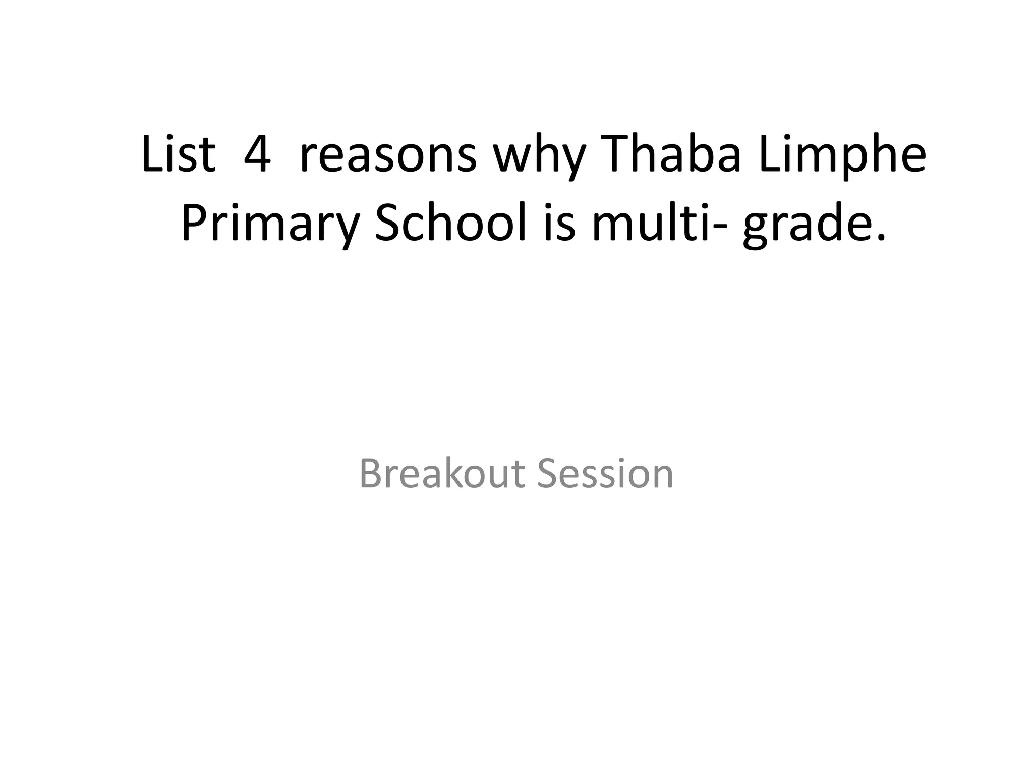 Why multi grade class .pptx