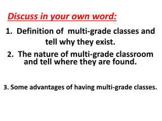 Why multi grade class .pptx