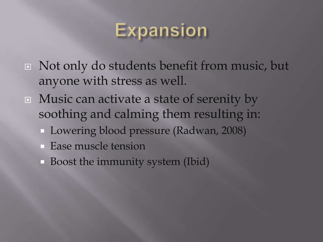 Why music is important | PPT