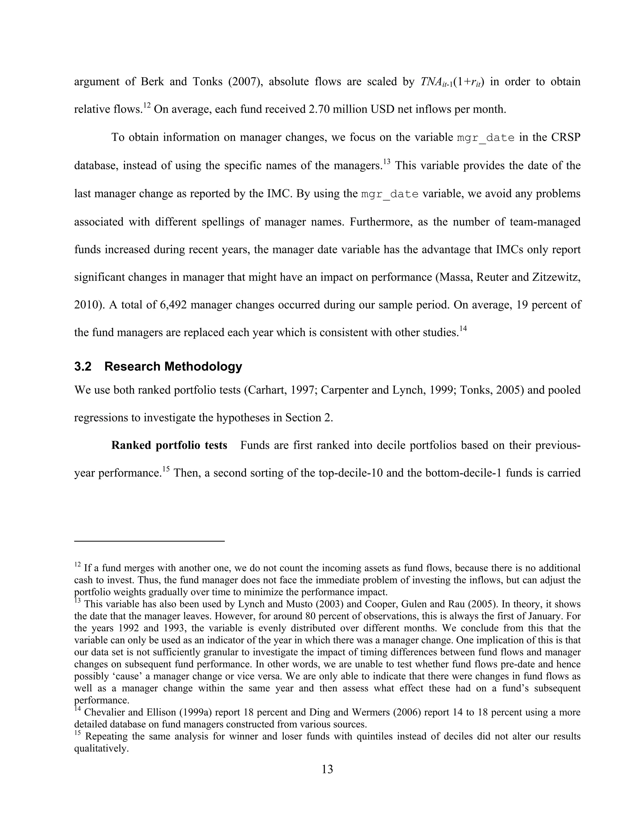 Why mutualfundperformancenotpersist misc | PDF | Mutual Funds | Personal Investing