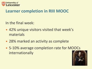 Why is the MOOC environment better than our VLE? | PPTX