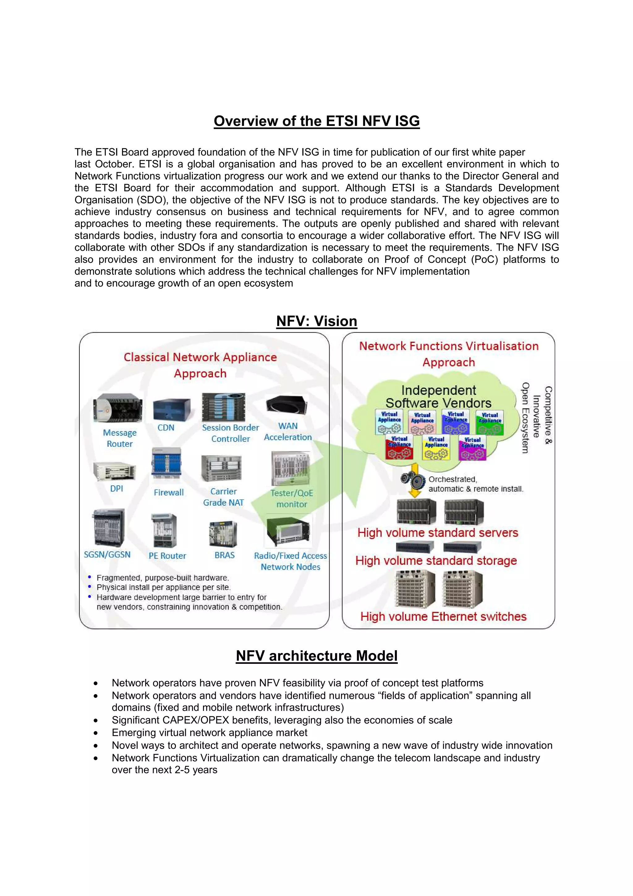 Why Network Functions Virtualization sdn? | PDF