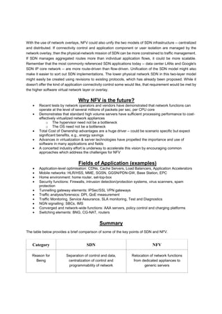 Why Network Functions Virtualization sdn? | PDF