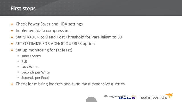Why new hardware may not make SQL Server faster | PDF | Databases ...