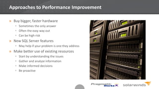 Why new hardware may not make SQL Server faster | PDF | Databases ...