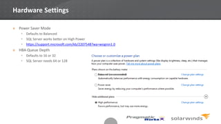 Why new hardware may not make SQL Server faster | PDF | Databases | Computer Software and ...