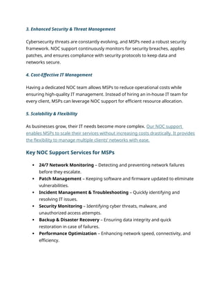 Why NOC Support is Crucial for Managed Service Providers (MSPs) at AI ...
