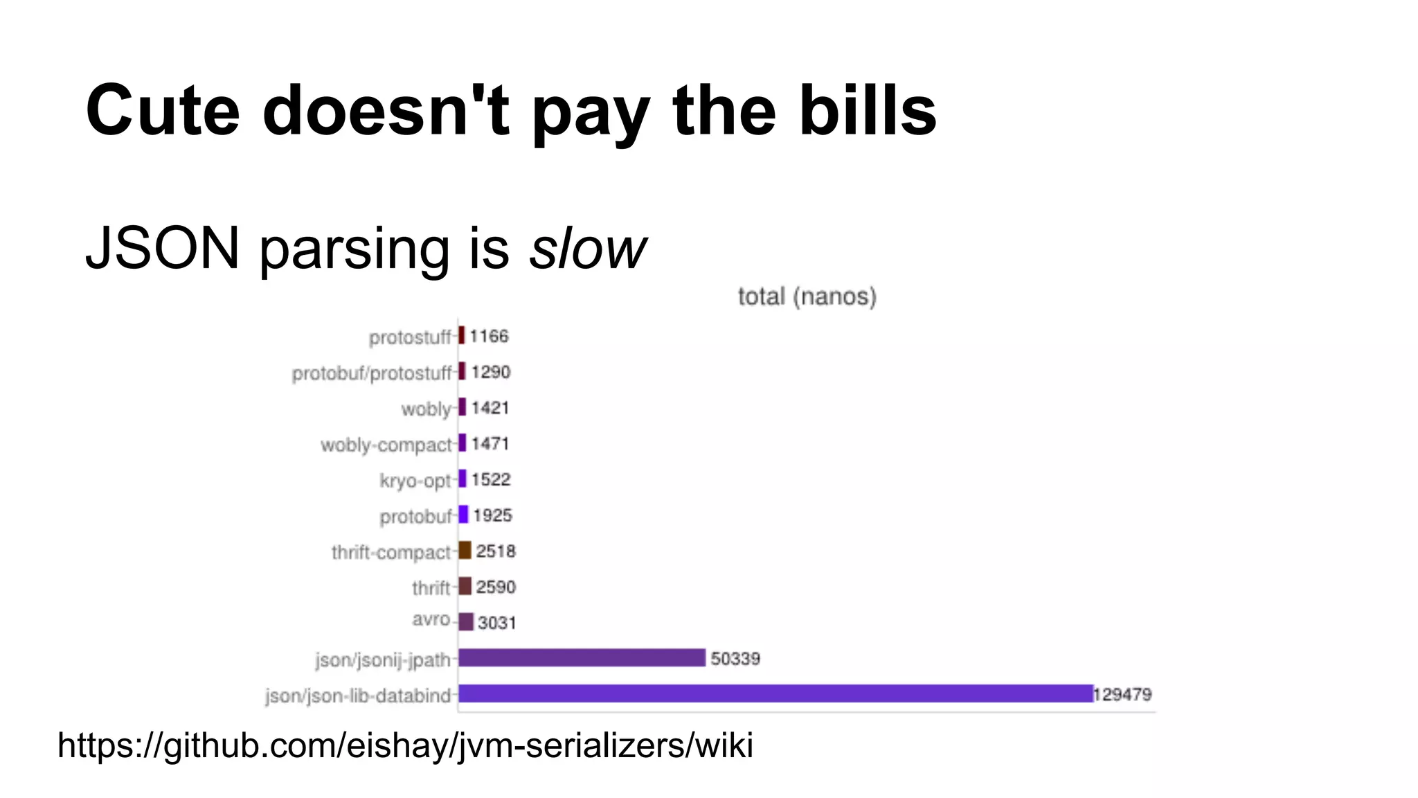 So you think JSON is cool? | PPT