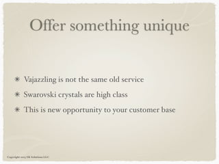Why offer vajazzling at your biz | PPT