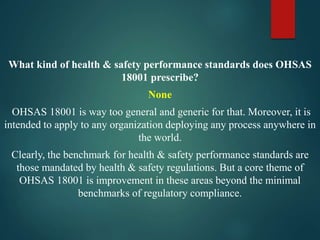 Why OHSAS18001 | PPTX