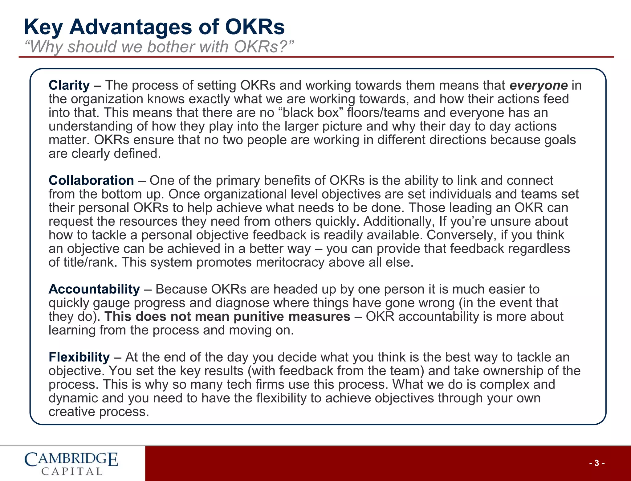 OKRs - What Are They and Why Should I Care? | PPTX