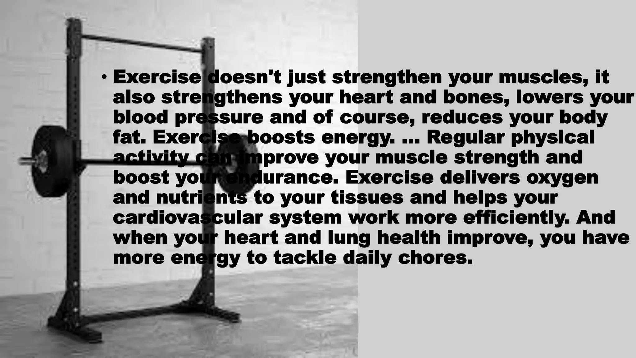 Why one should go to gym | PPTX