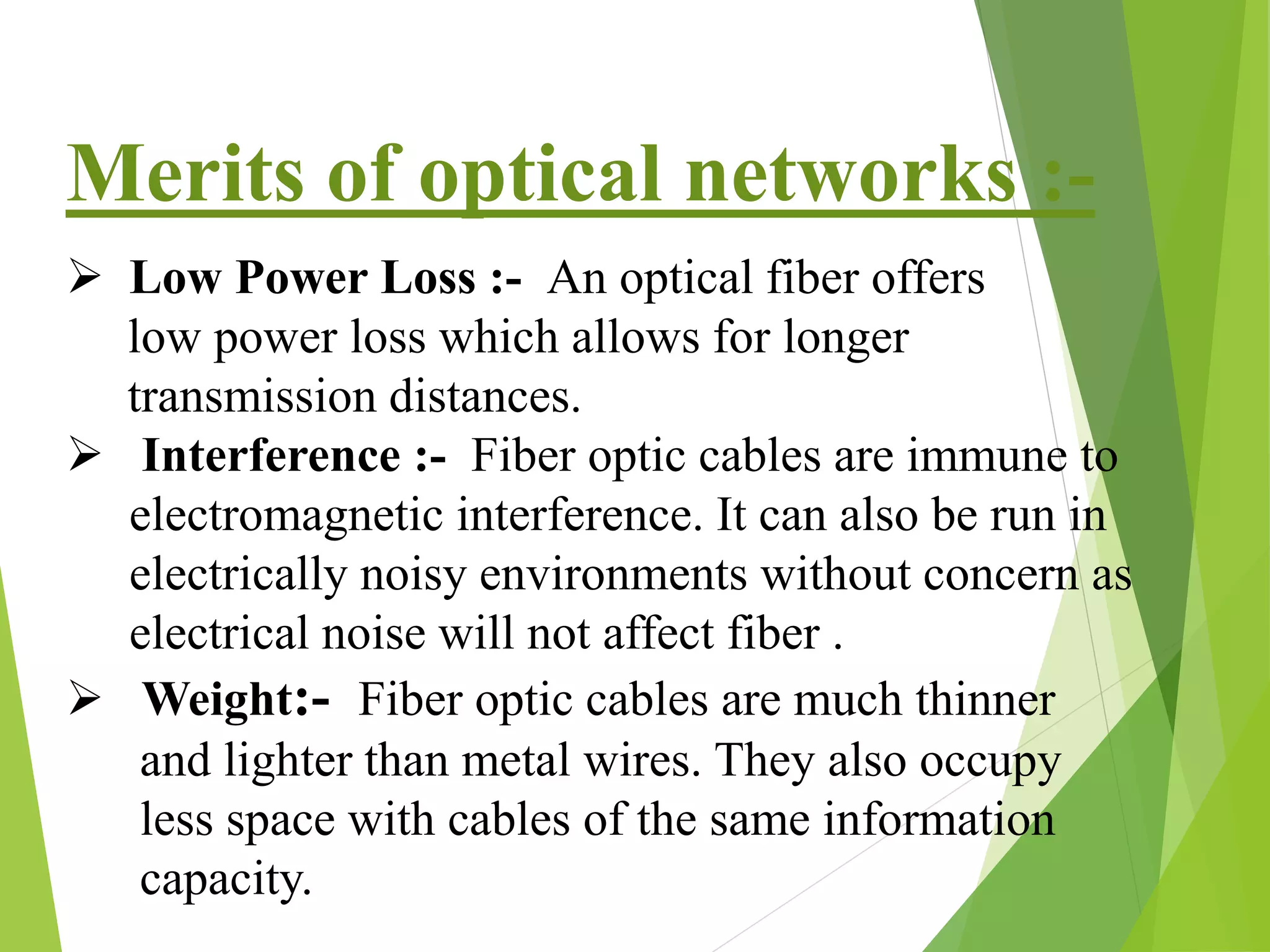 Why optical networks ? | PPTX